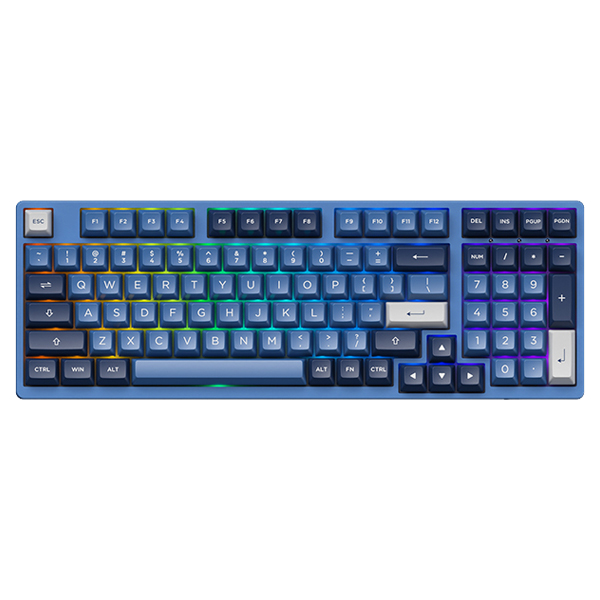 Buy Akko 3098B Ocean Star Multi-Mode CS Crystal Keyboard [6925758623711 ...