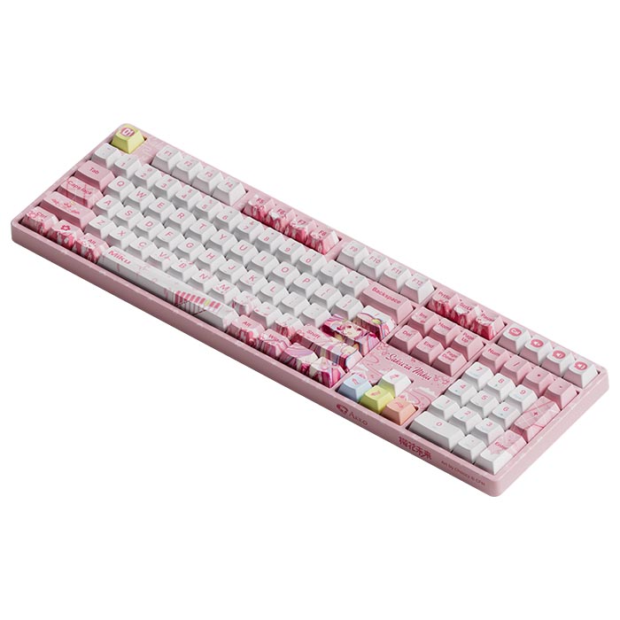Buy Akko 5108B Plus Sakura Miku Keyboard Creamy Cyan Swtich ...