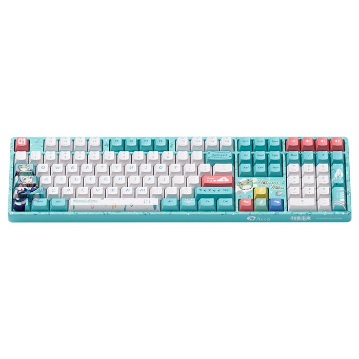 Buy Akko 5108B Plus Hatsune Miku Keyboard Creamy Cyan [6925758631938 ...