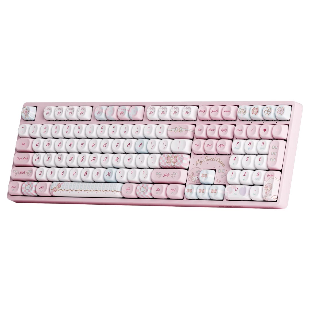 Buy Akko 5108B Plus My Sweet Piano Keyboard Creamy Cyan Switch ...