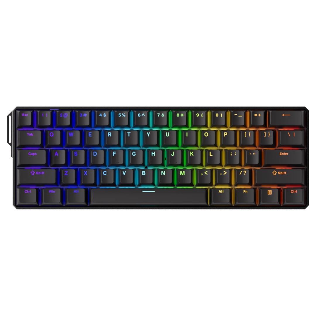 Buy MonsGeek FUN60 Ultra TMR Switch Wired Keyboard Black [6975351386025 ...