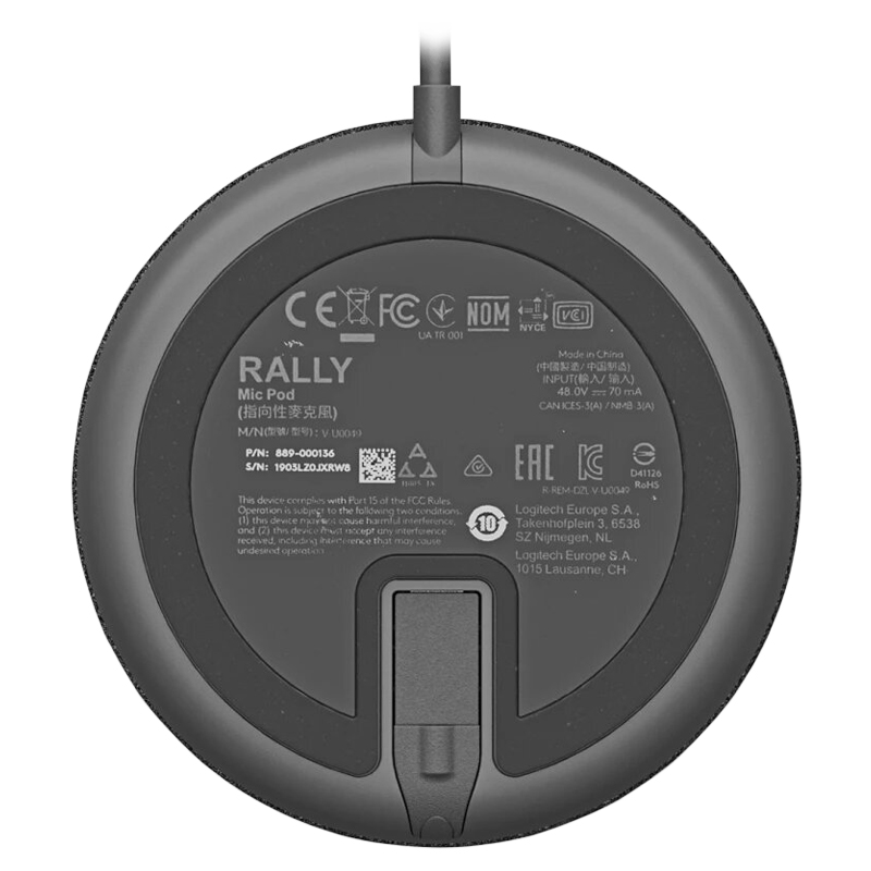 Buy Logitech Rally Mic Pod [989-000430] | PC Case Gear Australia