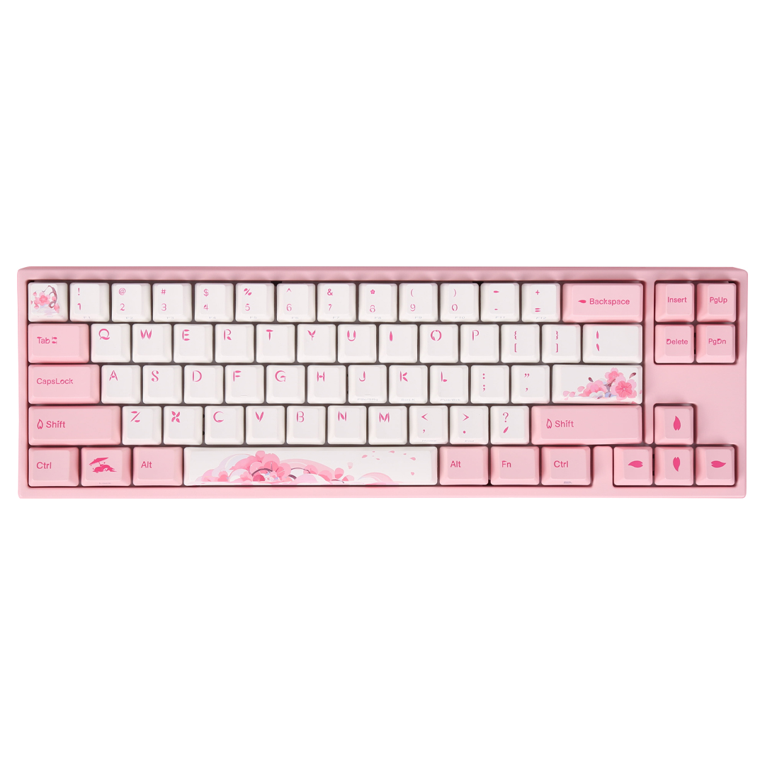 Buy Ducky MIYA68-C Sakura R2 LED Mech Keyboard Kailh Prestige Clicky ...