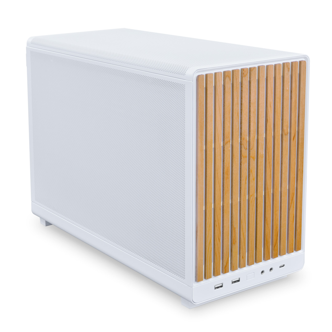 Buy Lian Li x Dan Cases A3-mATX Micro-ATX Case White Wood Edition [A3W ...