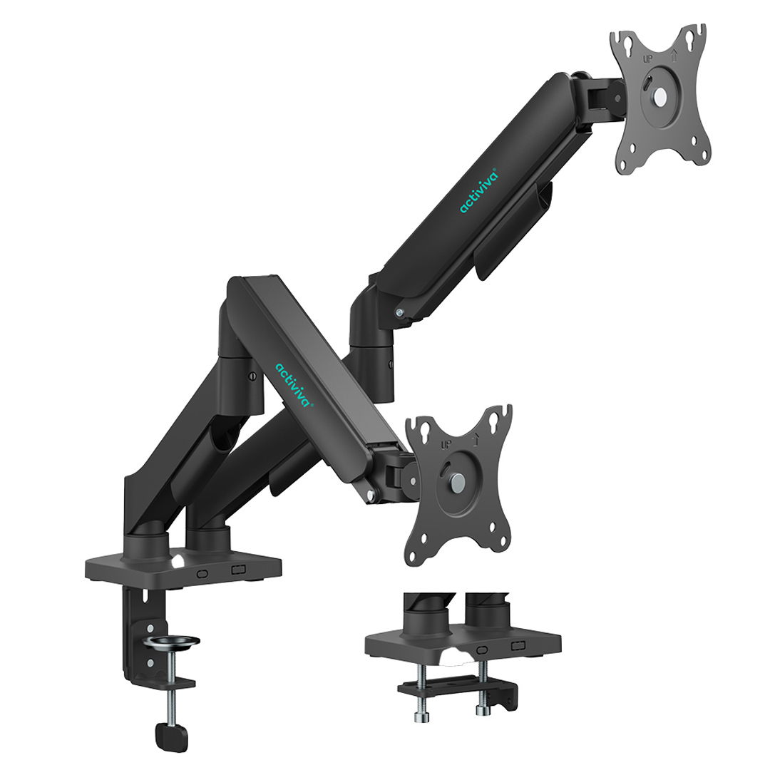 Buy mbeat activiva Ergolife Dual-Screen Gas Spring Monitor Arm [ACA-MMA ...