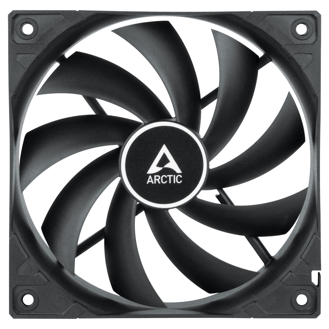 Buy Arctic F12 PWM PST CO 120mm Pressure-Optimised Fan Black ...