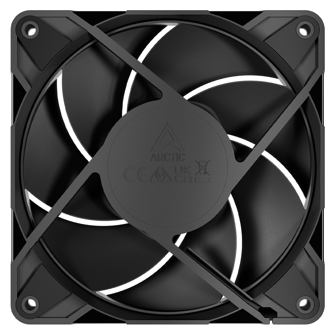 Buy Arctic P12 Pro PWM PST 120mm Fan Black 5 Pack [ACFAN00307A] | PC ...