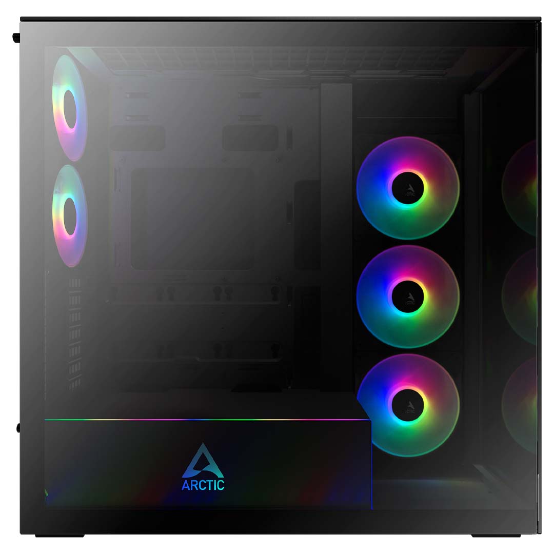 Buy Arctic Xtender ARGB Premium E-ATX Case Tinted Black [ACPCC00015A ...