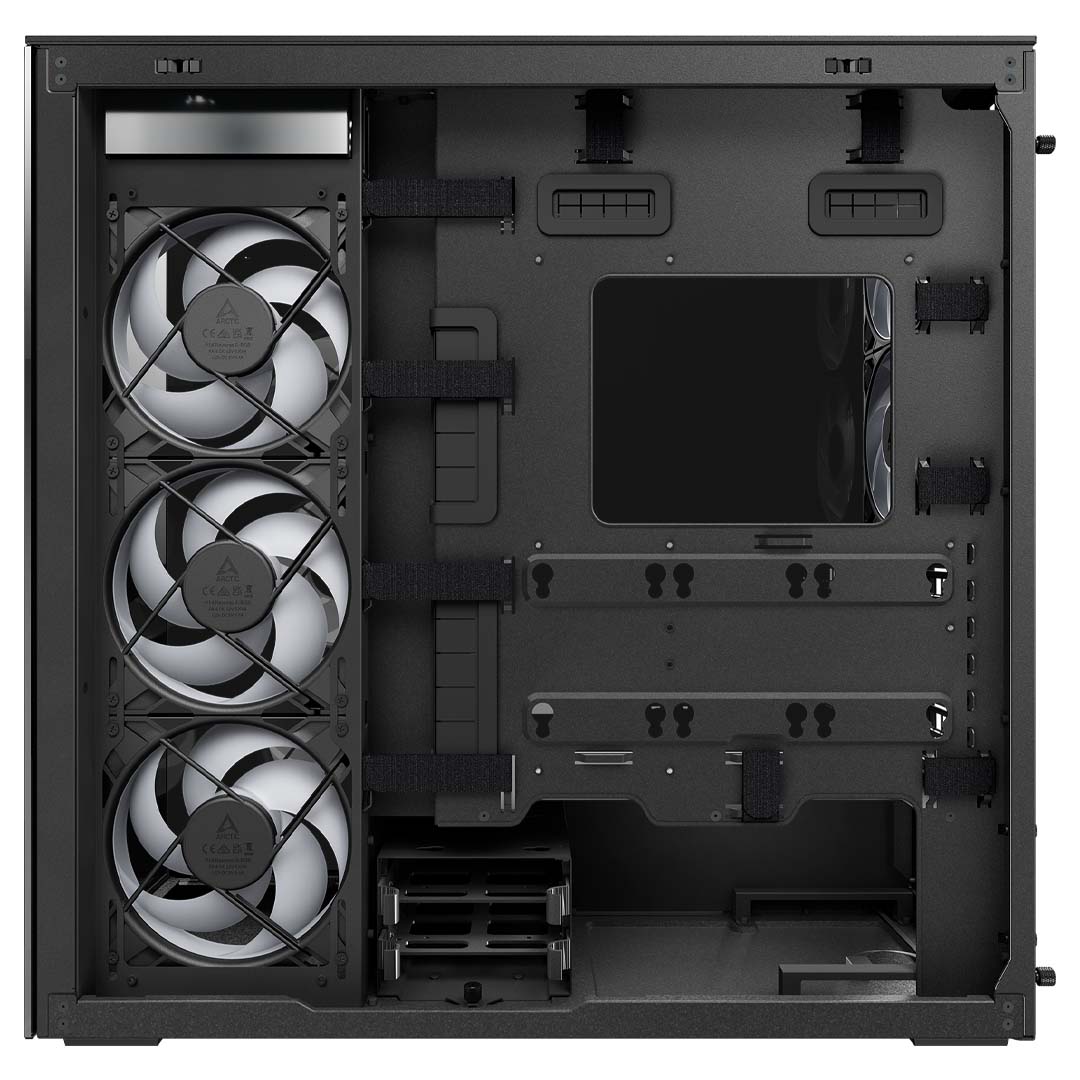 Buy Arctic Xtender ARGB Premium E-ATX Vertical GPU Case Mirror Black ...