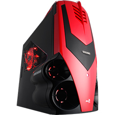 Buy Aerocool Syclone II Red Case USB 3.0 [21A-CASSYC2RED] | PC Case ...