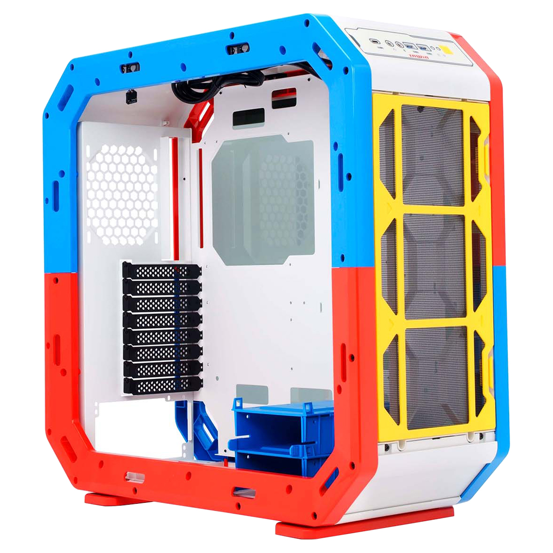 Buy InWin Airforce Mid Tower Case Justice White [AIRFORCE-JUSTICEWHITE ...