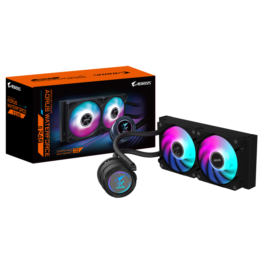 Buy Gigabyte Aorus Waterforce II 240 AIO Liquid CPU Cooler [AORUS ...