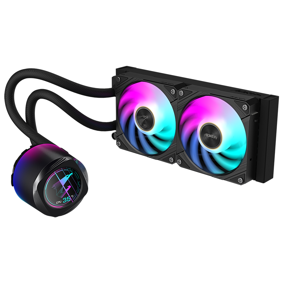 Buy Gigabyte Aorus Waterforce X II 240 AIO Liquid CPU Cooler [AORUS ...