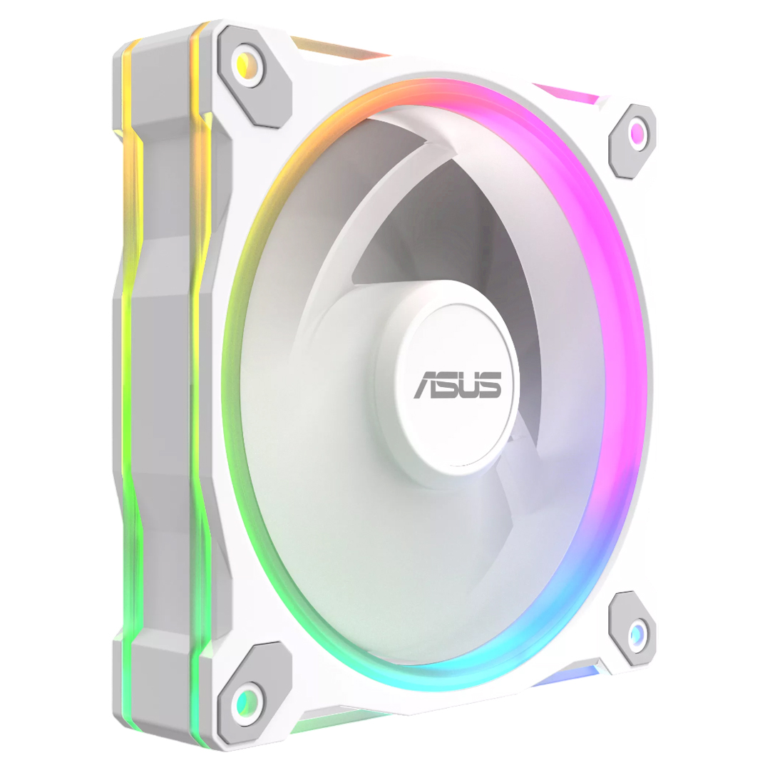 Buy ASUS Prime MR120 ARGB PWM Fan White [ASUS-MR120-W] | PC Case Gear ...