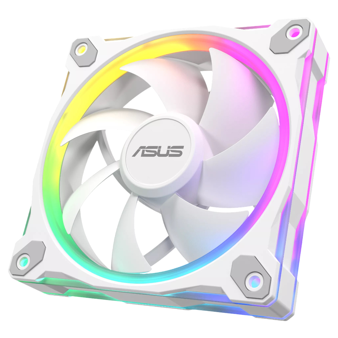 Buy ASUS Prime MR120 ARGB PWM Fan White [ASUS-MR120-W] | PC Case Gear ...