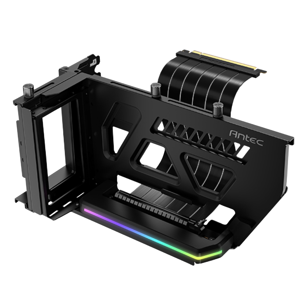 Buy Antec RGB Adjustable Shift PCI Vertical GPU Bracket PCI-E 4.0 Riser ...