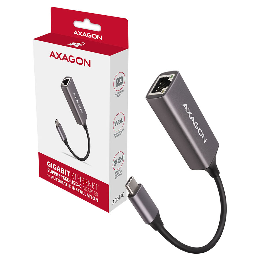 Buy Axagon SuperSpeed USB 3.2 Gen 1 Gigabit Ethernet Adapter [AXAGON ...