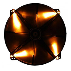Buy BitFenix Spectre 200mm Black Tinted Orange LED Fan [BFF-BLF-20020O ...