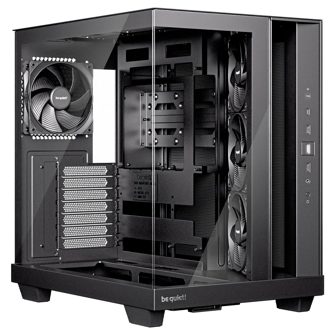 Buy Be Quiet! Light Base 500 Case Black [BGW83] | PC Case Gear Australia