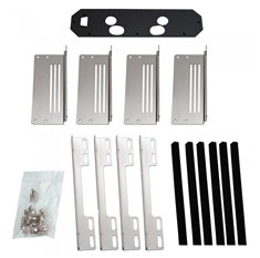 Buy Koolance BKT-HX003BK Radiator Shroud Mounting Bracket [BKT-HX003BK ...