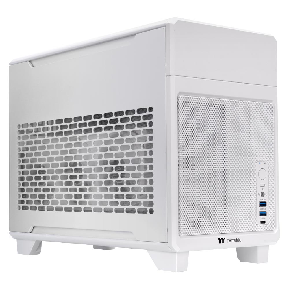 Buy Thermaltake TR100 Tower Mini ITX Case Snow White [CA-11A-00S6NN-00 ...