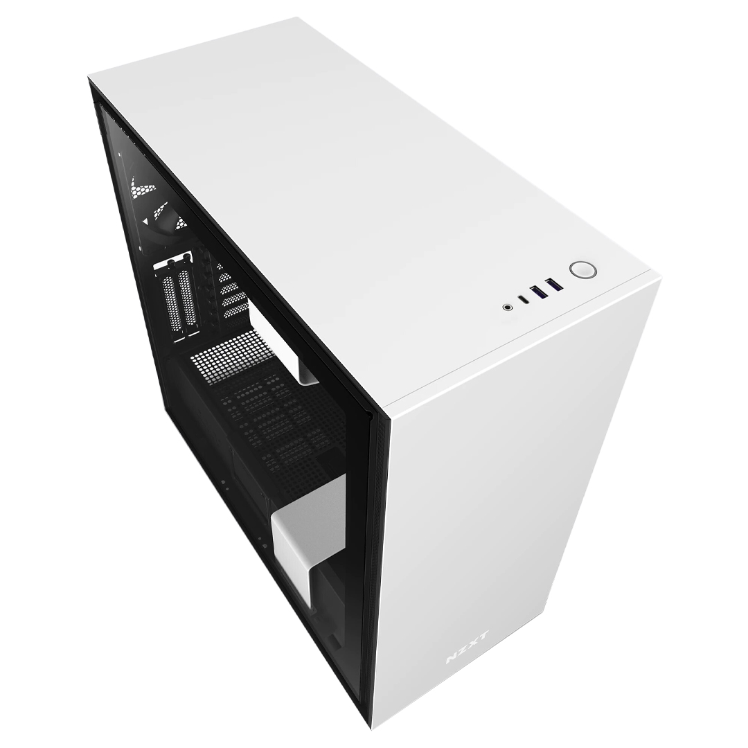 Buy NZXT H710i Smart Mid Tower Case Matte White/Black [CA-H710I-W1 ...