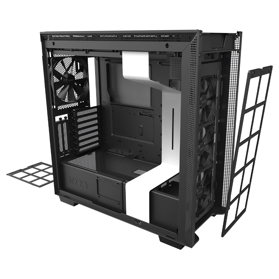 Buy NZXT H710i Smart Mid Tower Case Matte White/Black [CA-H710I-W1 ...