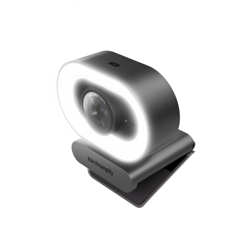 Buy Streamplify CAM PLUS FHD 60 FPS Webcam [CAM-PLUS-FHD-2M60-LIGHT-BK] | PC Case Gear Australia