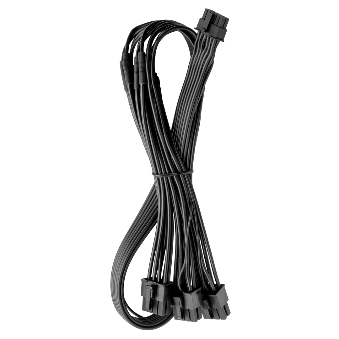 Buy CableMod Basics C 12V-2x6 Cable for Corsair Triple 8-pin Black [CB ...