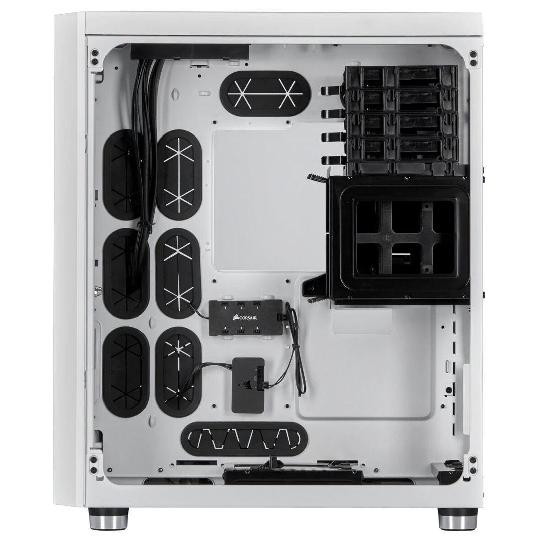 Buy Corsair Crystal Series 680X Tempered Glass Case White [CC-9011169 ...