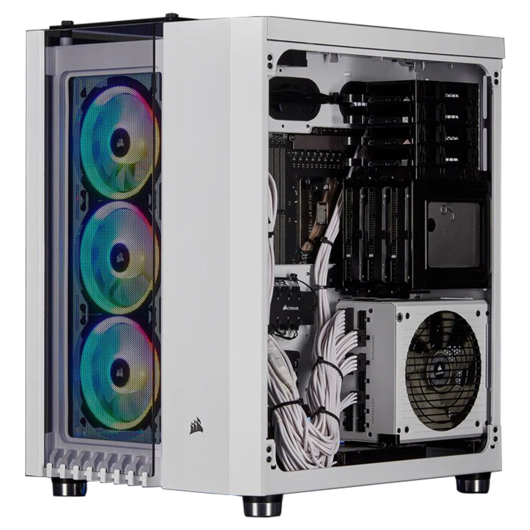 Buy Corsair Crystal Series 680X Tempered Glass Case White [CC-9011169 ...