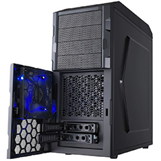 Buy CFI B1012 Diablo LT Black Case [CFI-B1012BB] | PC Case Gear Australia