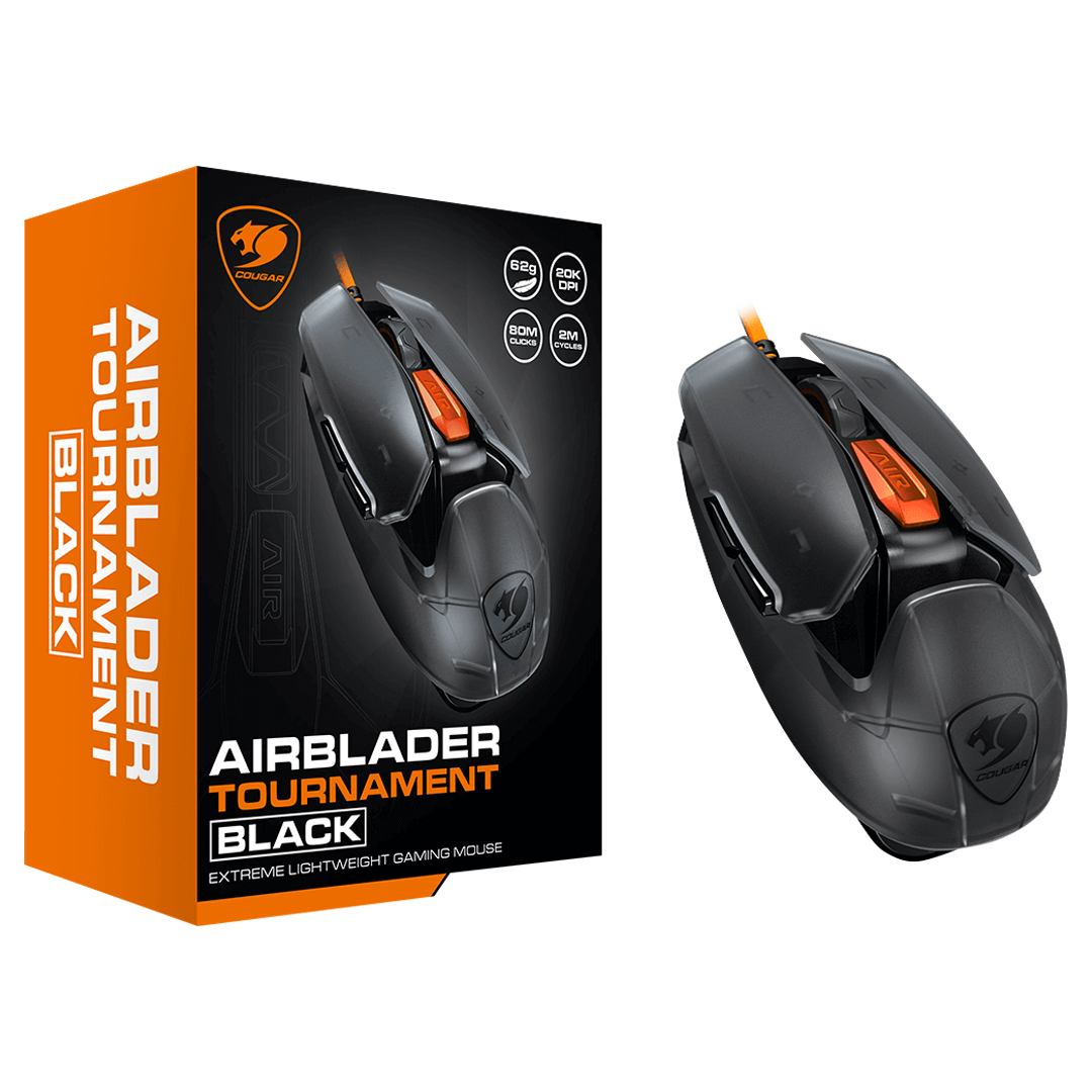 Buy Cougar Airblader Tournment Lightweight Gaming Mouse - Black [CGR ...