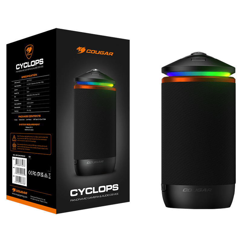 Buy Cougar Cyclops Panoramic Conference Camera with Dual Microphone ...