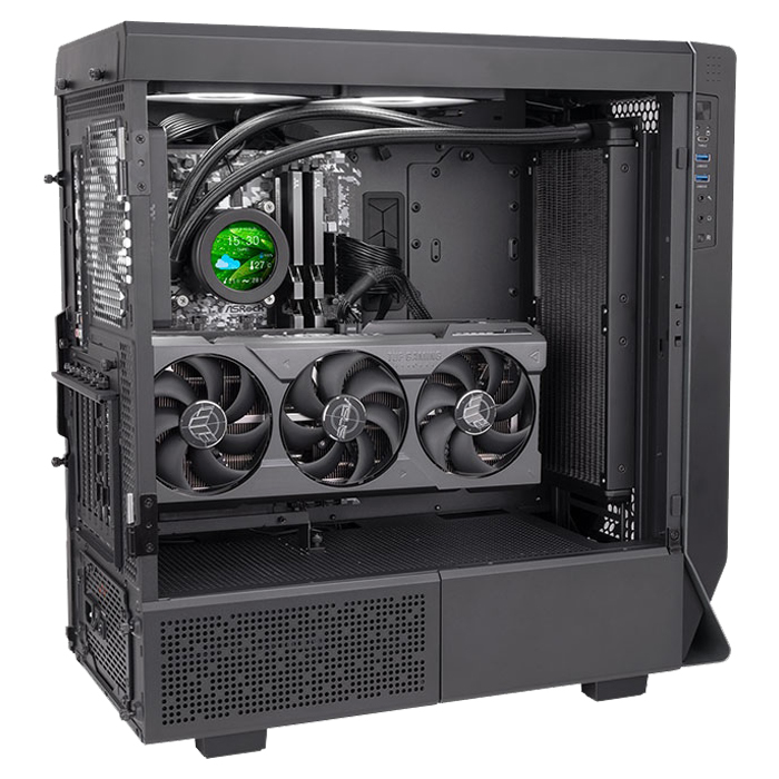 Buy Thermaltake Ultra 280 AIO Liquid CPU Cooler with LCD Display [CL ...