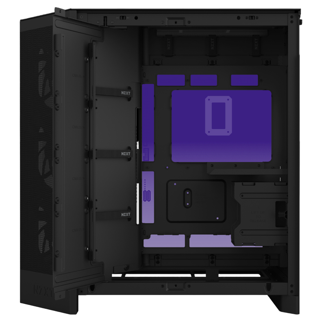 Buy NZXT H9 Flow Case Black [CM-H92FB-01] | PC Case Gear Australia