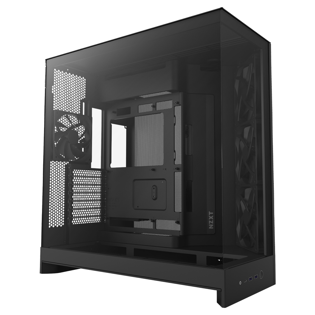 Buy NZXT H9 Flow Case Black [CM-H92FB-01] | PC Case Gear Australia