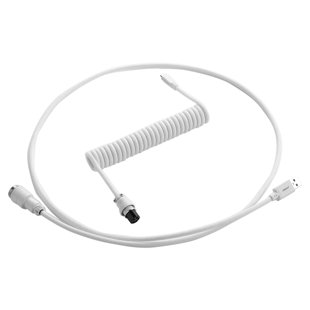 Buy CableMod Pro Coiled Keyboard Cable Glacier White [CM-PKCA-CWAW ...