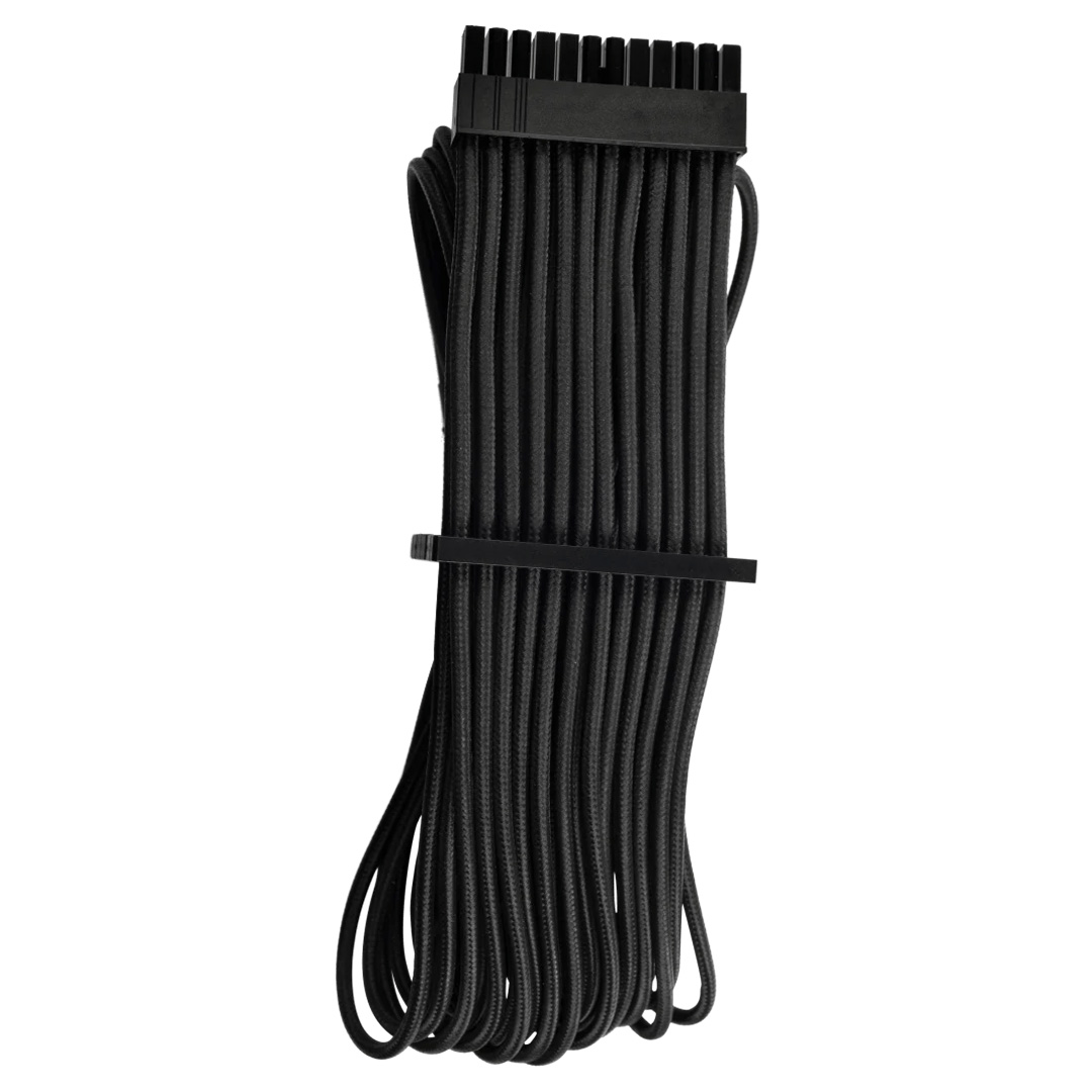 Buy Corsair Premium Sleeved PSU Cables Starter Kit Black [CP-8920215 ...