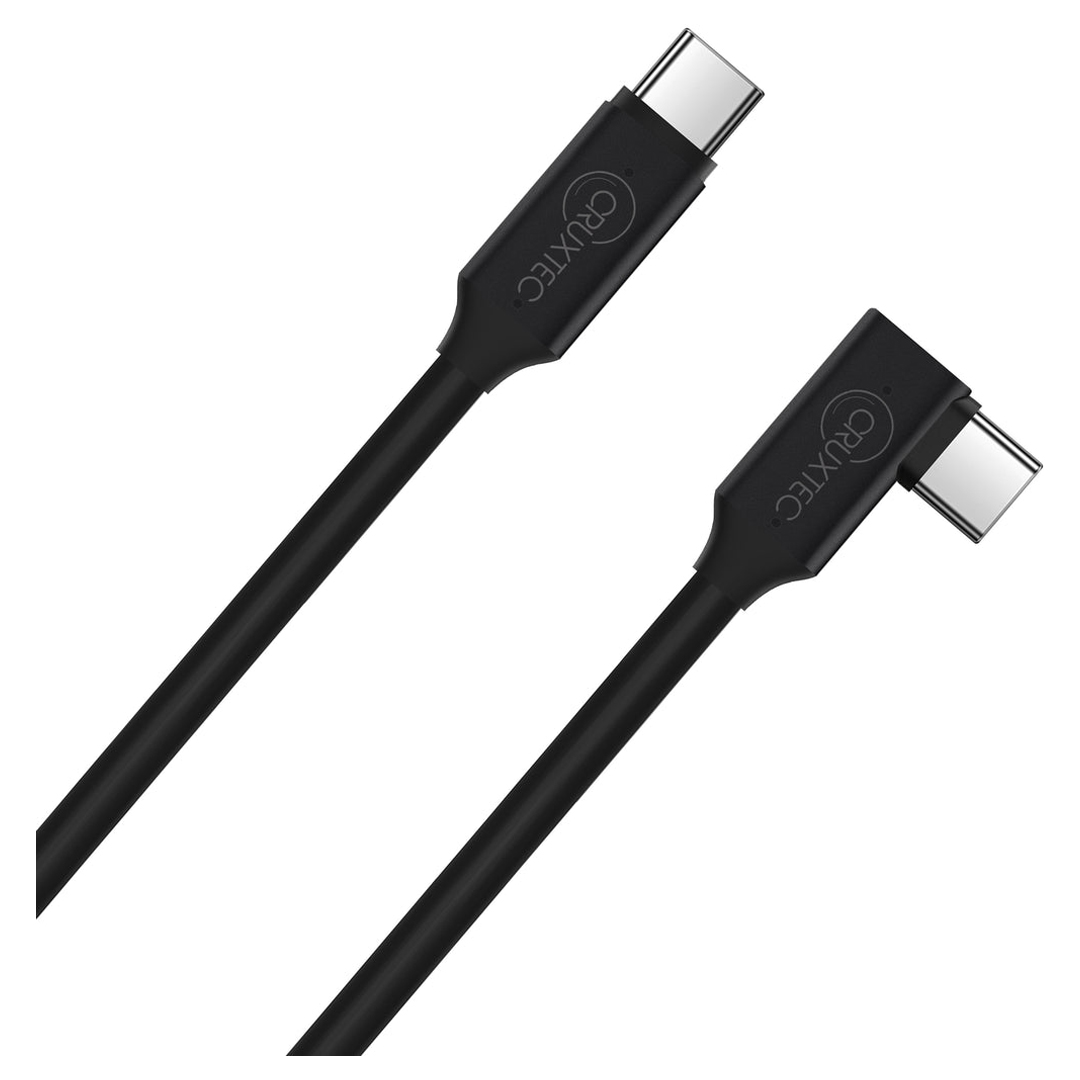 Buy Cruxtec Optical Fiber USB-C to USB-C 90 Degree Angle VR Cable 5m ...