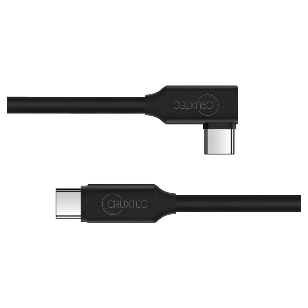 Buy Cruxtec Optical Fiber USB-C to USB-C 90 Degree Angle VR Cable 5m ...