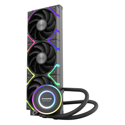 Buy Cryorig Cryo 360 ARGB LCD AIO CPU Cooler 360mm [CRYO-360] | PC Case ...