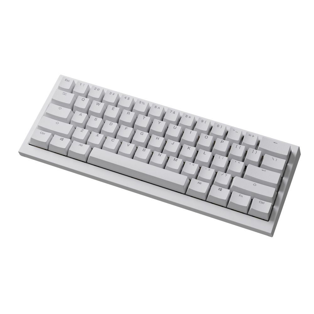 Buy Ducky One X Mini Wireless Analog Inductive Keyboard White ...