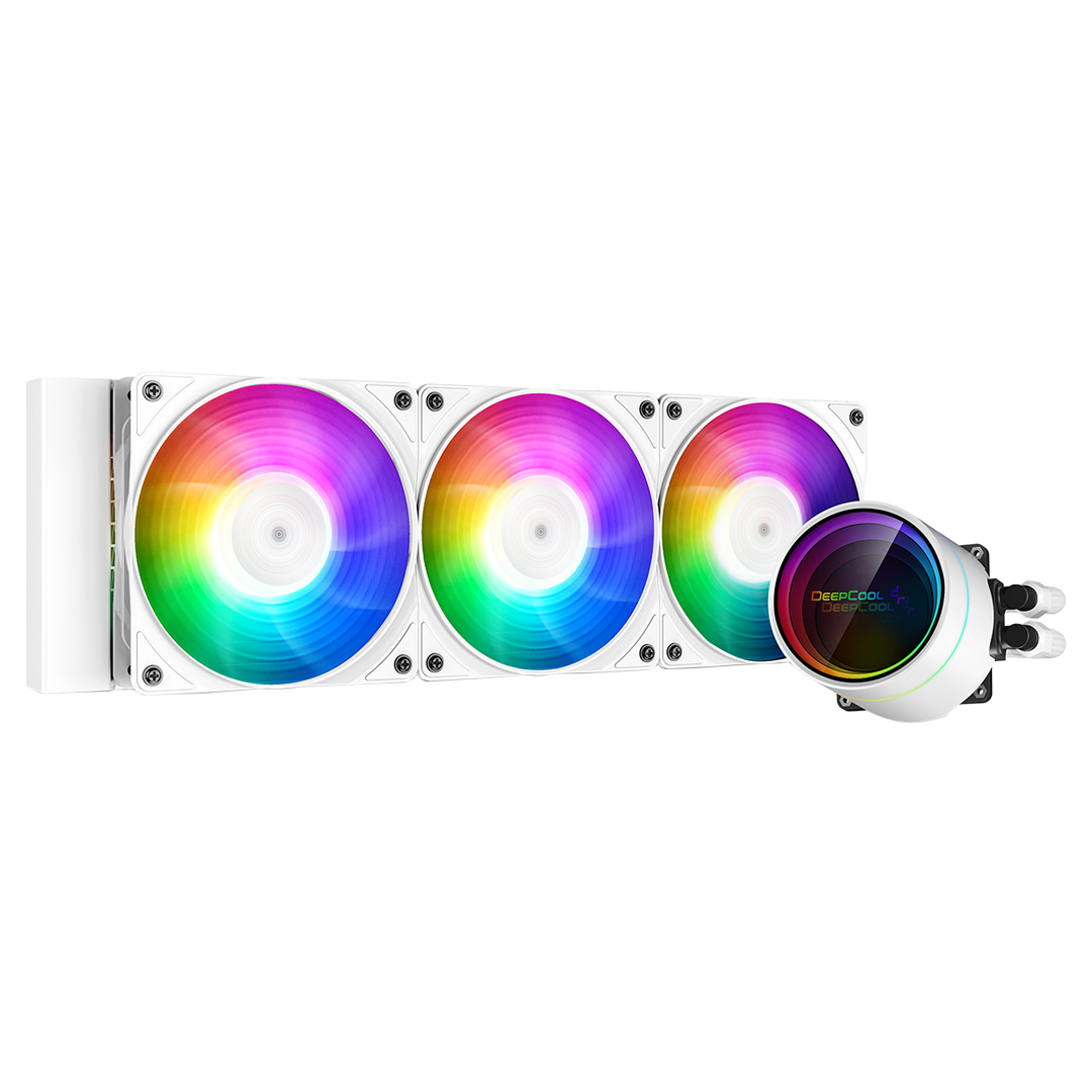 Buy Deepcool Castle 360EX ARGB AIO Liquid CPU Cooler White [DP-GS-H12W ...