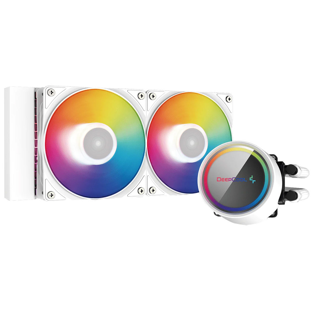 Buy Deepcool Gammaxx L240 ARGB AIO Liquid CPU Cooler White [DP-H12CF ...