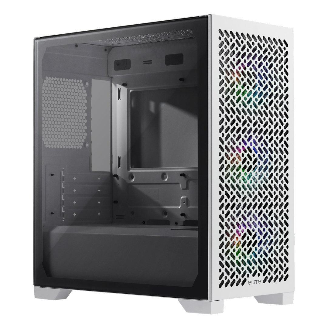 Buy Cooler Master Elite 302 ARGB Mini Tower Case White [E302-WGNN-SAZ ...