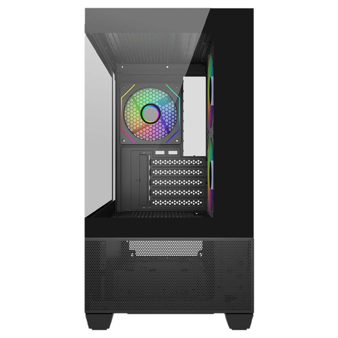 Buy Cooler Master Elite 490 mATX TG Case Black [E490-KHNN-S00] | PC ...