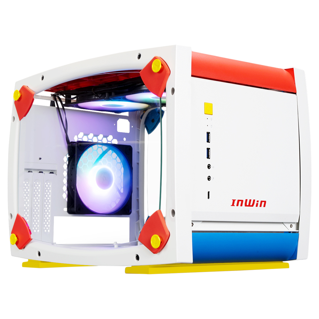 Buy InWin Explorer Mini ITX Tower Case Justice White [EXPLORER ...