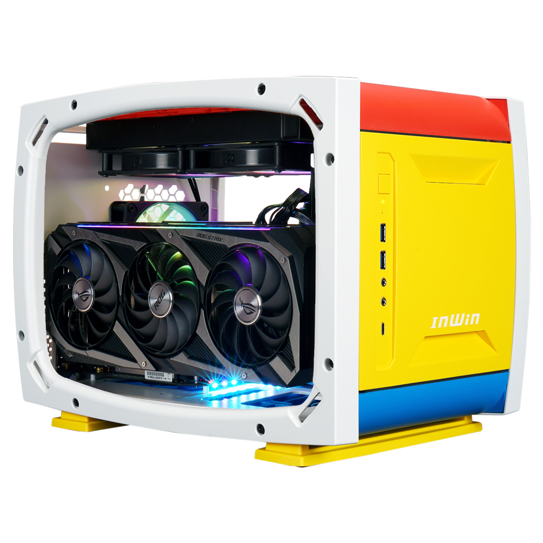 Buy InWin Explorer Mini ITX Tower Case Justice White [EXPLORER ...