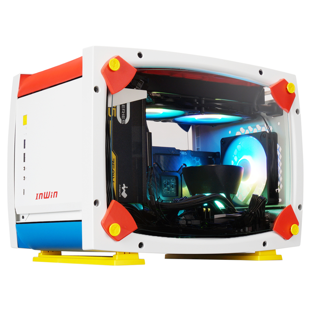 Buy InWin Explorer Mini ITX Tower Case Justice White [EXPLORER ...